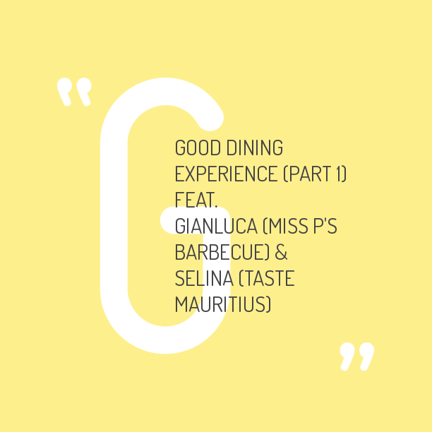 What makes a good dining experience? (Part 1) | She Lives 2 Eat